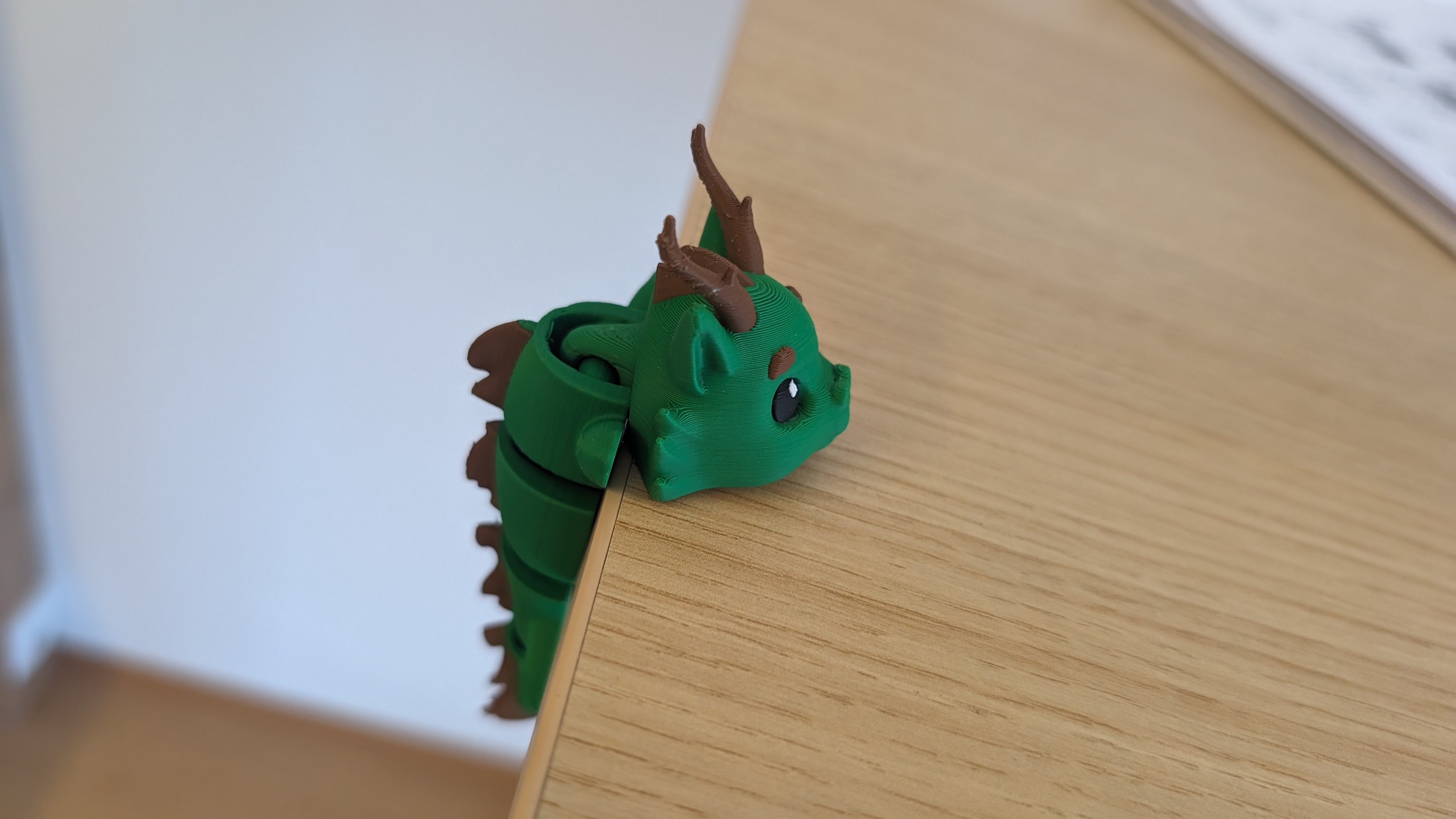 Forest Dragon - Articulated Figure Keychain by Biocraftlab | Download ...