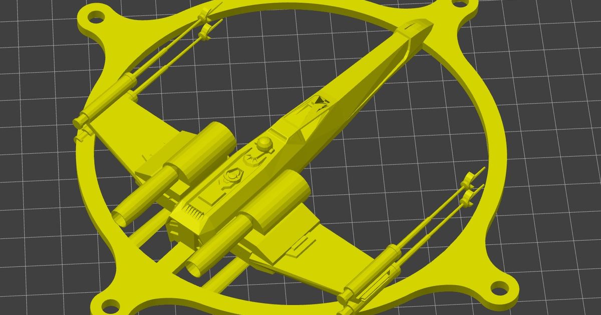 X-Wing Star wars by kewtd | Download free STL model | Printables.com