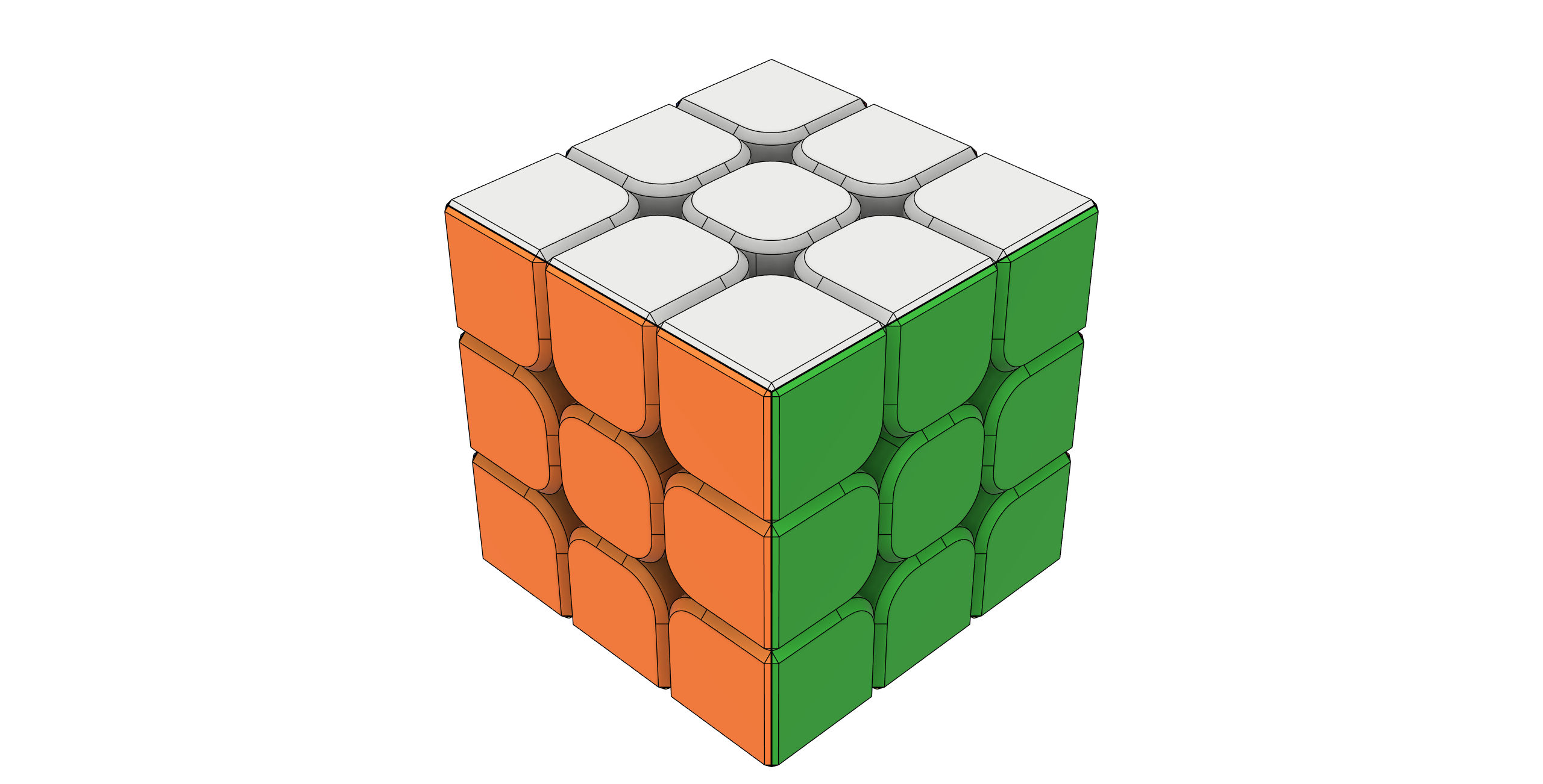 Speed Cube 3X3 par rambros | Téléchargez gratuitement un modèle STL ...