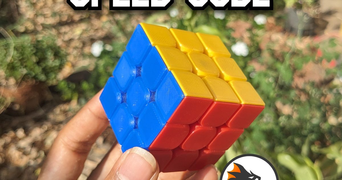 Rubiks cube (solid screwless) Remixed by WeZeL_ - MakerWorld