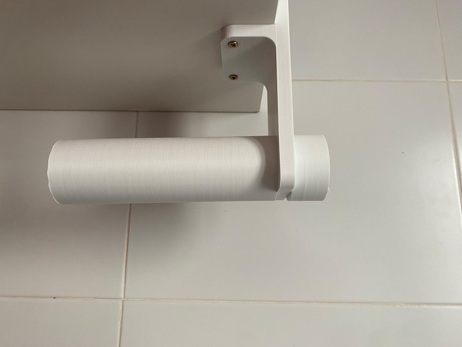 SOPORTE PARA ROLLO DE PAPEL by Alvaro Martín | Download free STL model ...