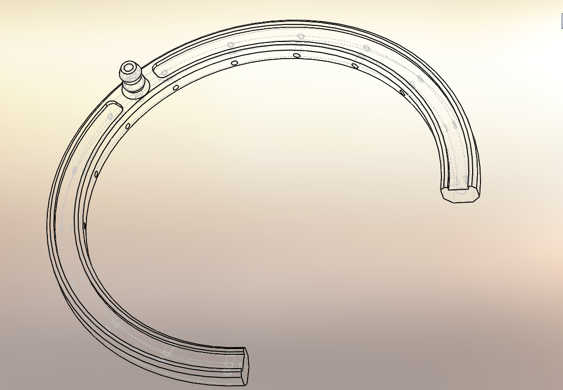 C-irrigation ring - larger version by Fergy7 | Download free STL model ...