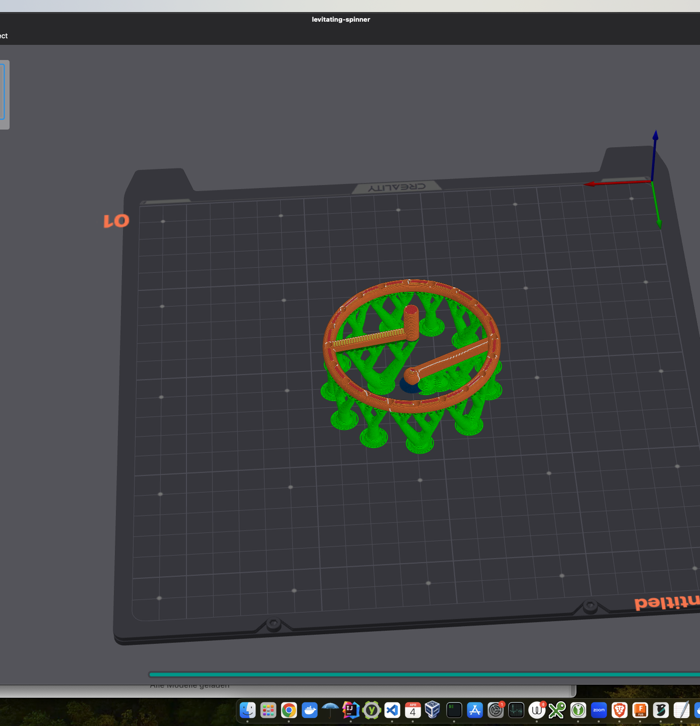 Gyroscope with a levitating optical effect by LuBi Tech | Download free ...