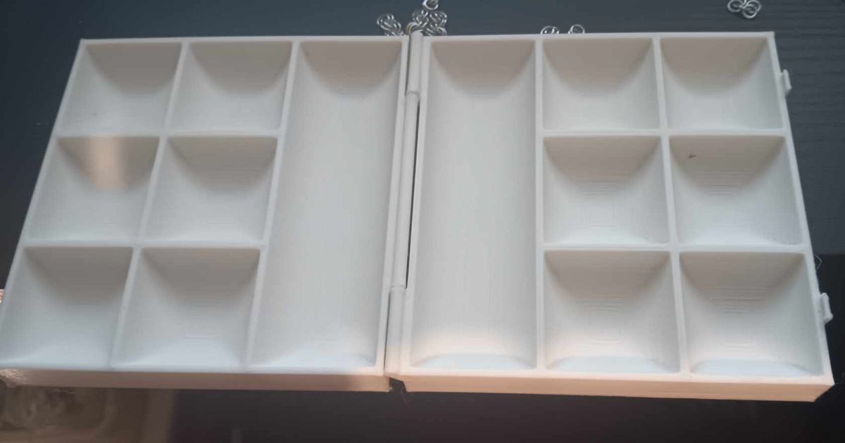 Multi Section tray Case by Des Troy | Download free STL model | Printables.com