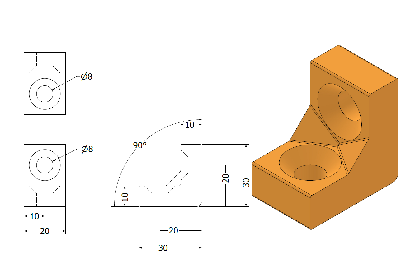 765 pieces of Corner Bracket Vol.1 by Lechadias | Download free STL ...