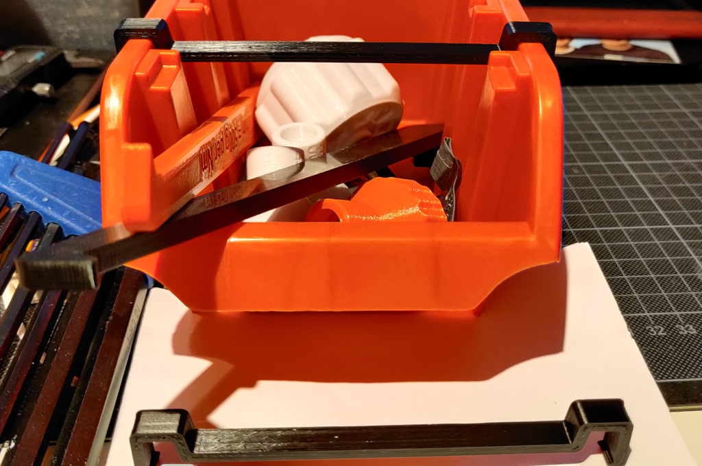 Stackable Sorting Bin Stiffener by 0scar | Download free STL model ... Stackable Sorting Bin Stiffener by 0scar | Download free STL model ...