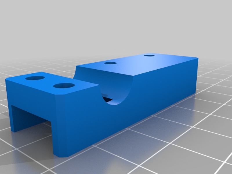 Z stop Makerbot endstop module holder for 10 mm guide rod by 0scar ...