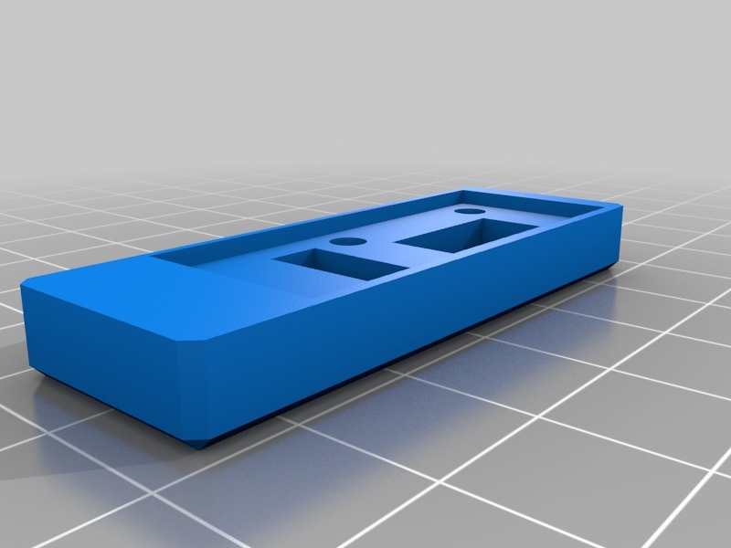 Z stop Makerbot endstop module holder for 10 mm guide rod by 0scar ...