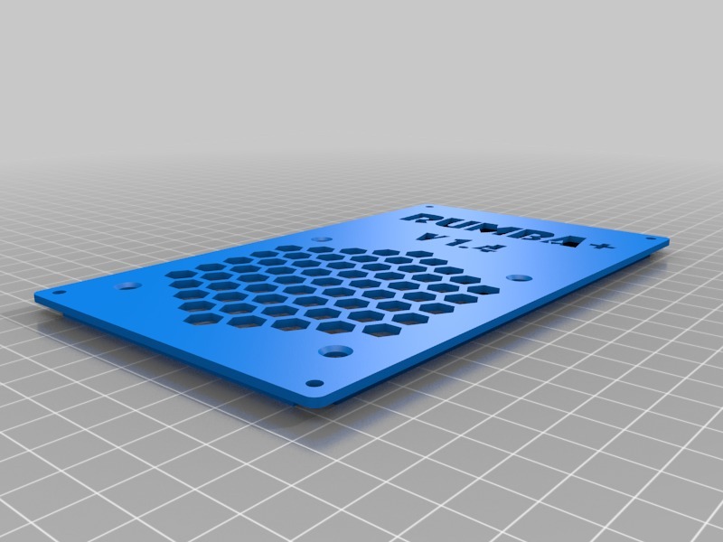 RUMBA+ casing for 2040 extrusion profile printer by 0scar | Download ...