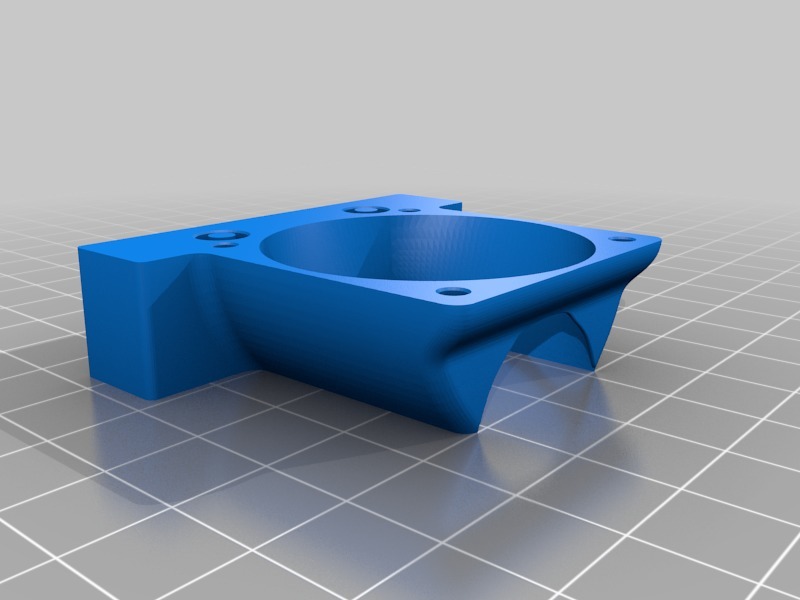 40mm E3D Fan Duct for HyperCube Evolution by 0scar | Download free STL ...