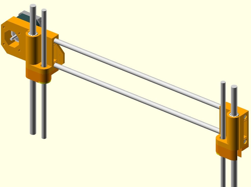 Anet A8/AM8 custom X-idlers (in OpenSCAD) by 0scar | Download free STL ...