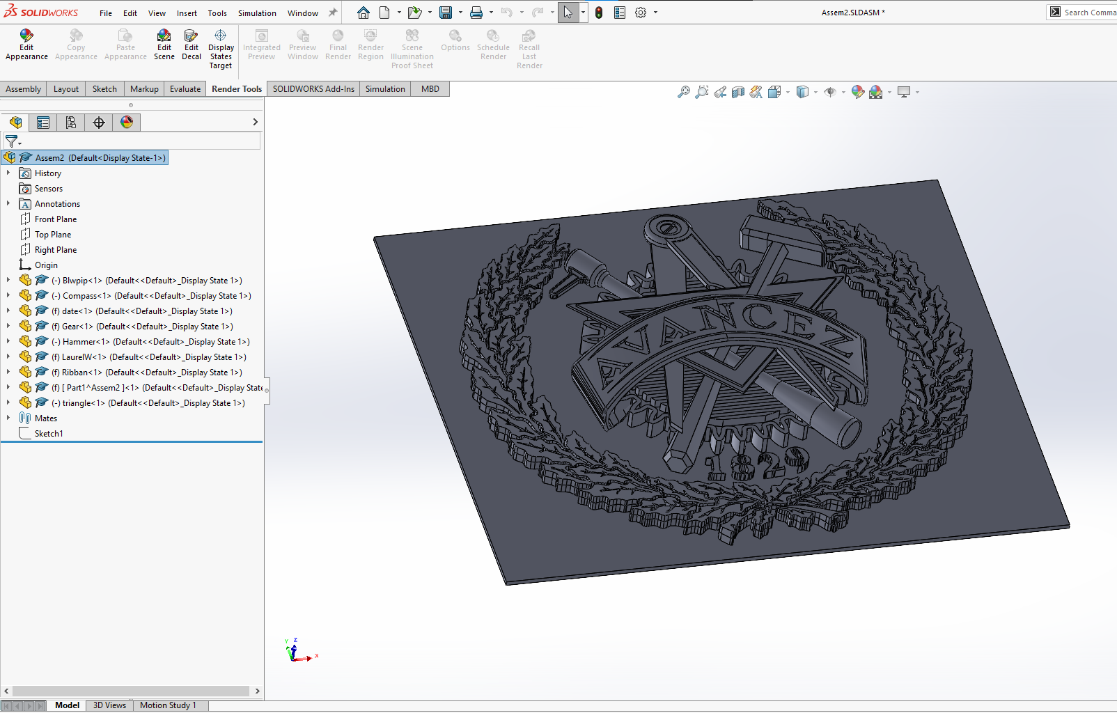 CHALMERS logo by Mo. Rad | Download free STL model | Printables.com
