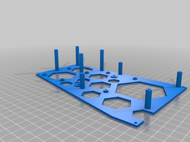 Modular electronics casing for Anet A8 (MOSFET, RPi, 4 relay module ...
