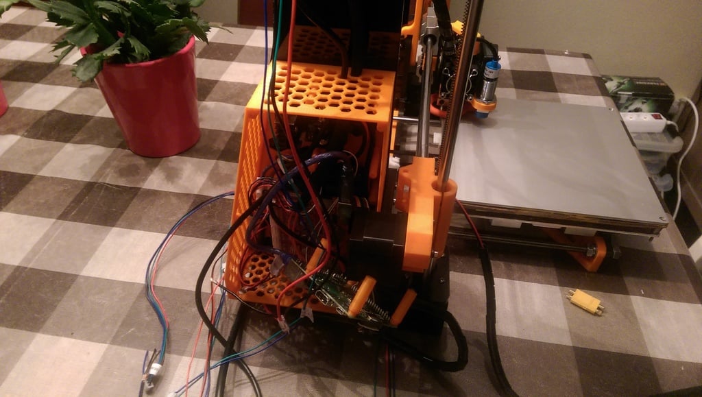 Modular electronics casing for Anet A8 (MOSFET, RPi, 4 relay module ...