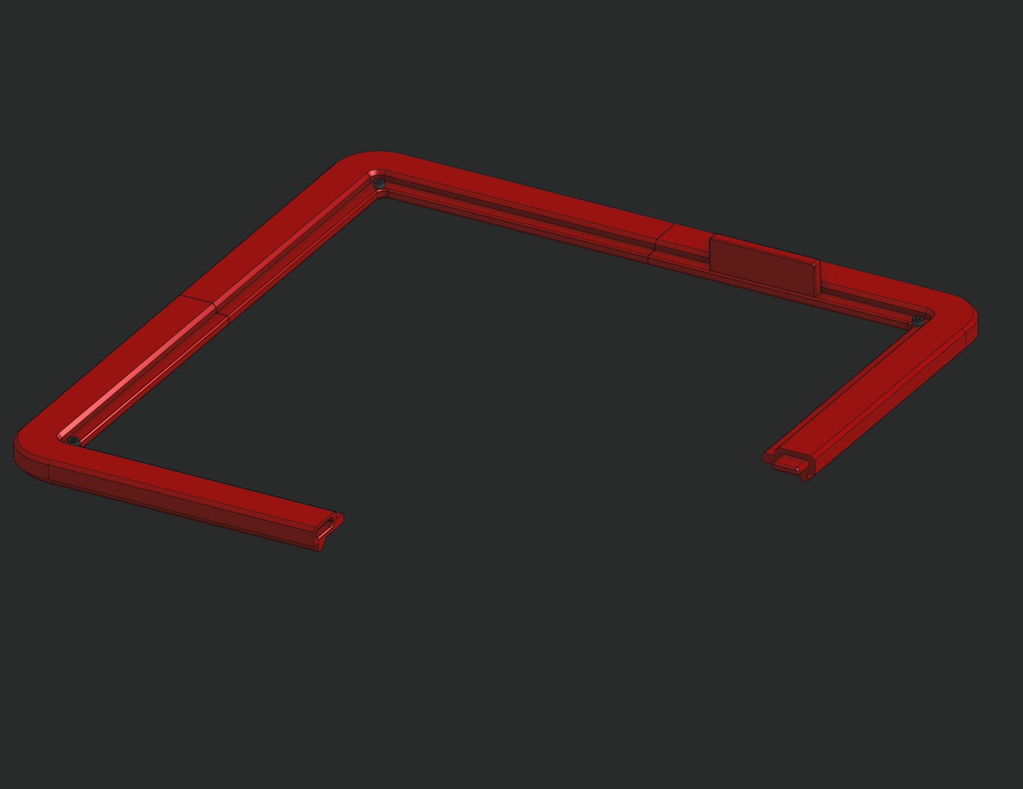 U.Design - Creality K1 Raiser for custom glass or original lid by U ...