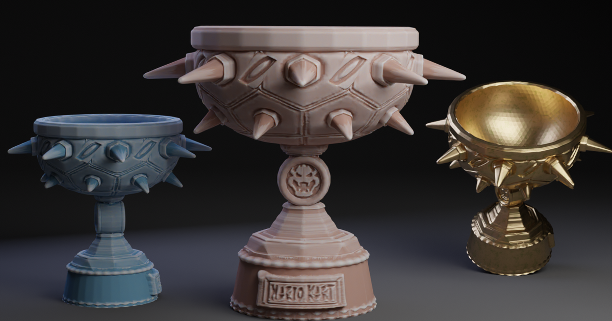 Bowser Cup: Mario Kart. by Peter Farell | Printables Store