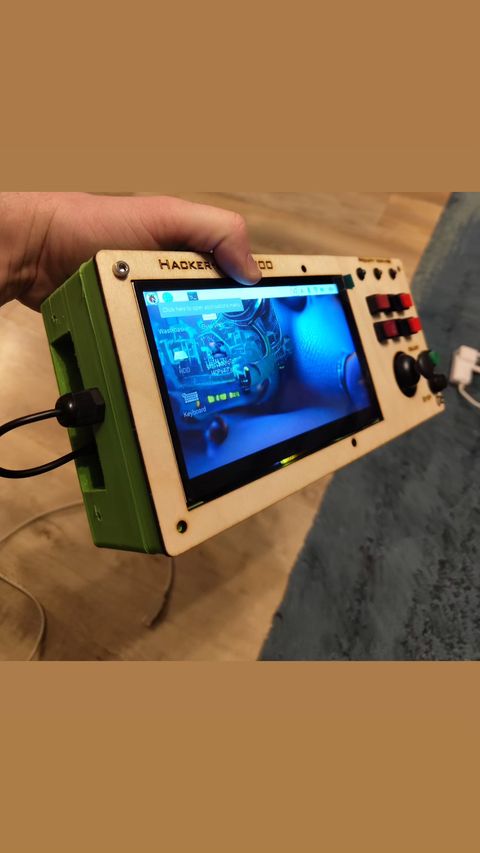 Hacker-boy 2000 raspberry pi pip boy style robot controller by ...
