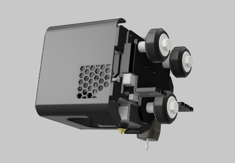 Ender 3 S1 / Sprite Extruder Cooling Fan Duct Honeycomb by Zgorski ...