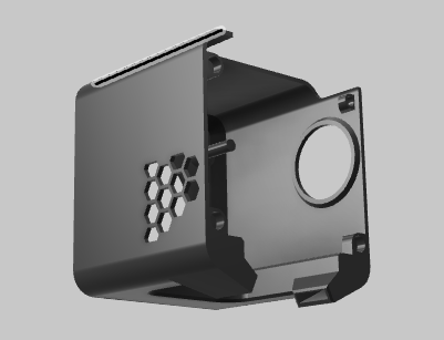 Ender 3 S1 / Sprite Extruder Cooling Fan Duct Honeycomb by Zgorski ...