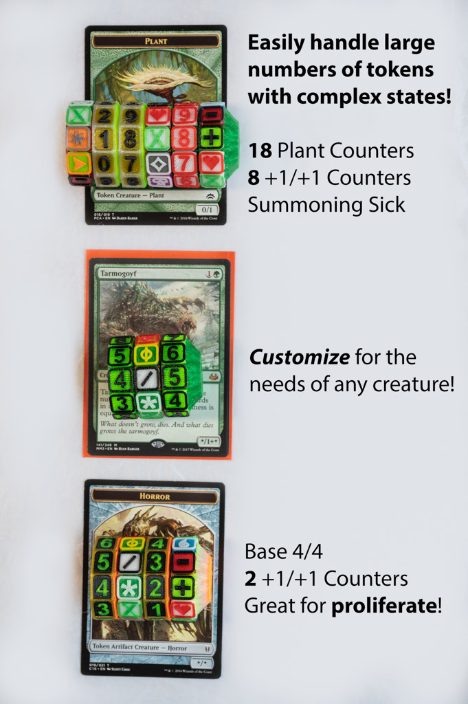 The Ultimate Spin Down Counter System (MTG, DND, or any other game you ...