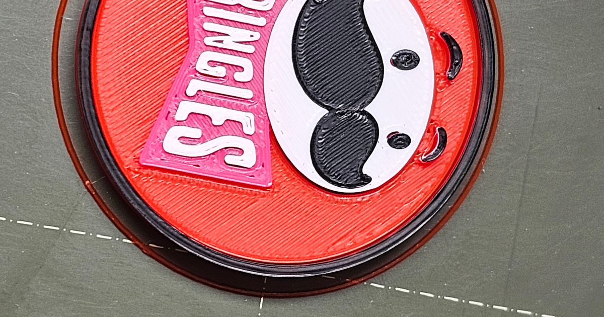 Pringles keychan or pendant by jzmuda | Download free STL model ...