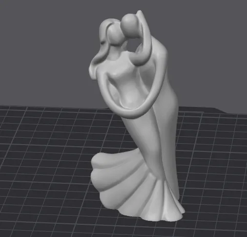 Dancing Couple (Tanzpaar) by Tobi aus LE | Download free STL model ...