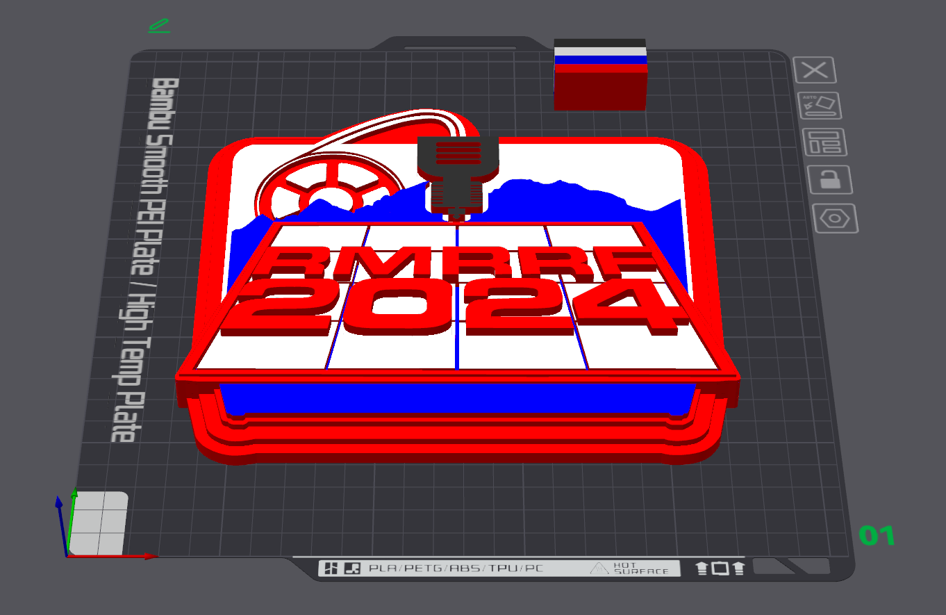 RMRRF Logo - MM for Bambu Lab (Rocky Mountain RepRap Festival by Gregg Adventure | Download free ...