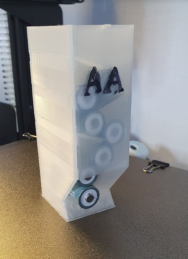 Compact Aa Battery Storage By Solarsailor Download Free Stl Model