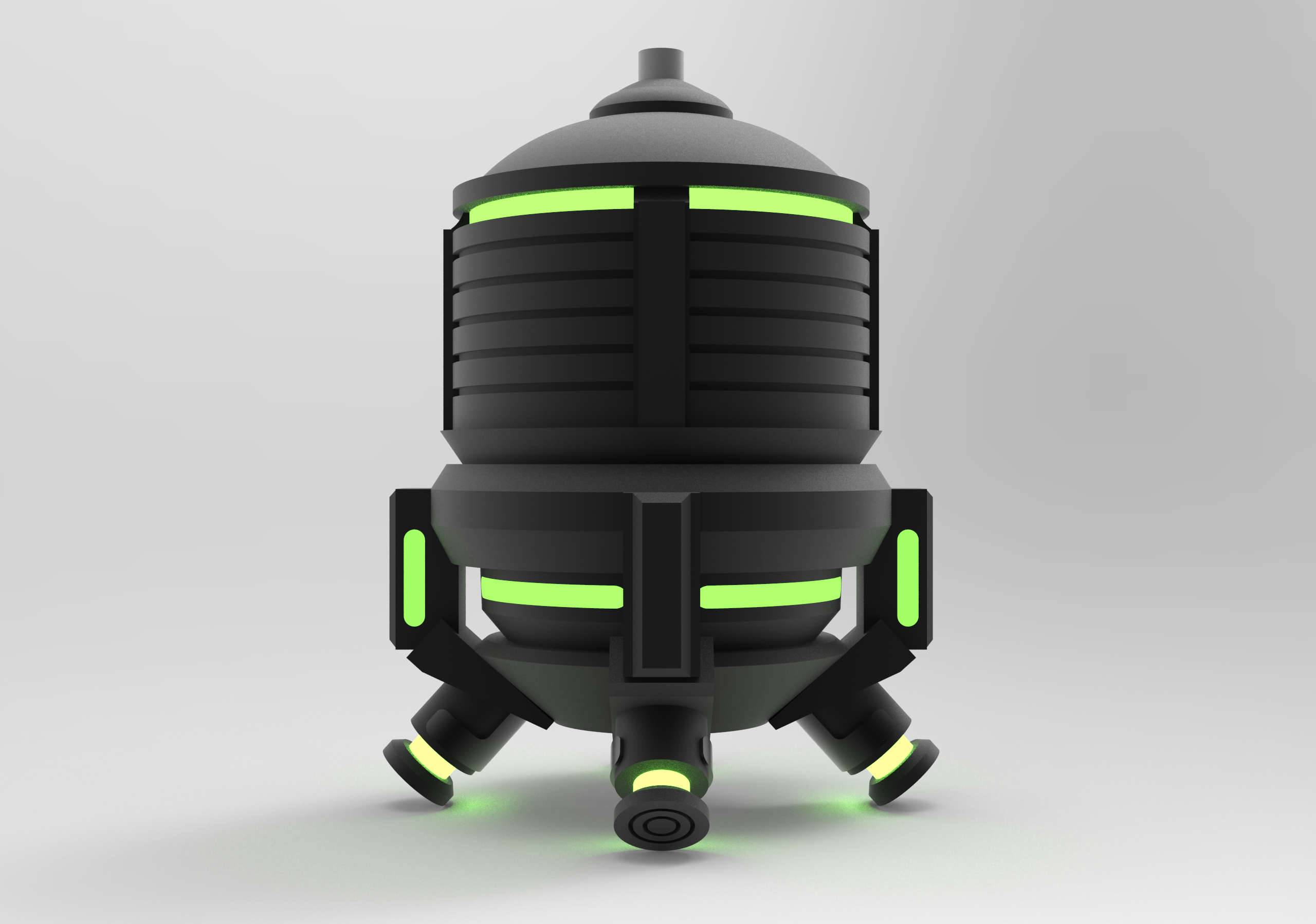 Fallout 4 Plasma Grenade by Hazard515 | Download free STL model ...