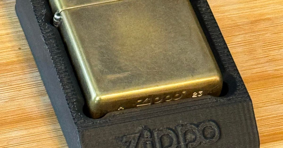 Zippo Presenter V1 by Two Wheels Online | Download free STL model ...