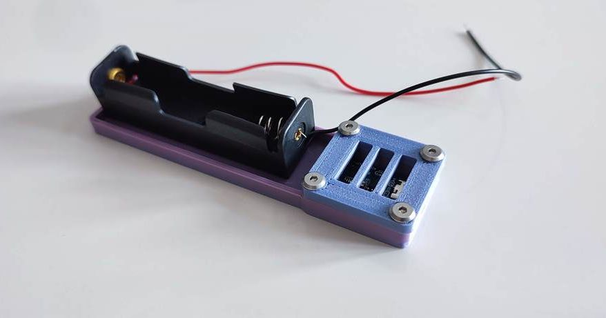 TP4056 holder and battery sled by Leigh Williams | Download free STL ...