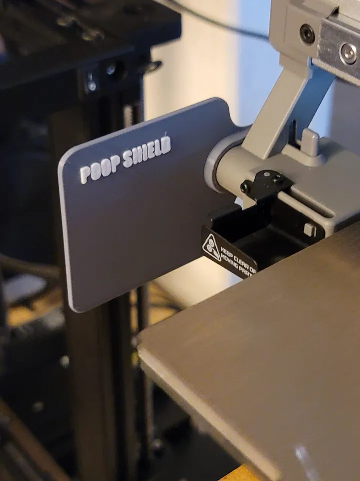 A1 poop shield by Demire | Download free STL model | Printables.com