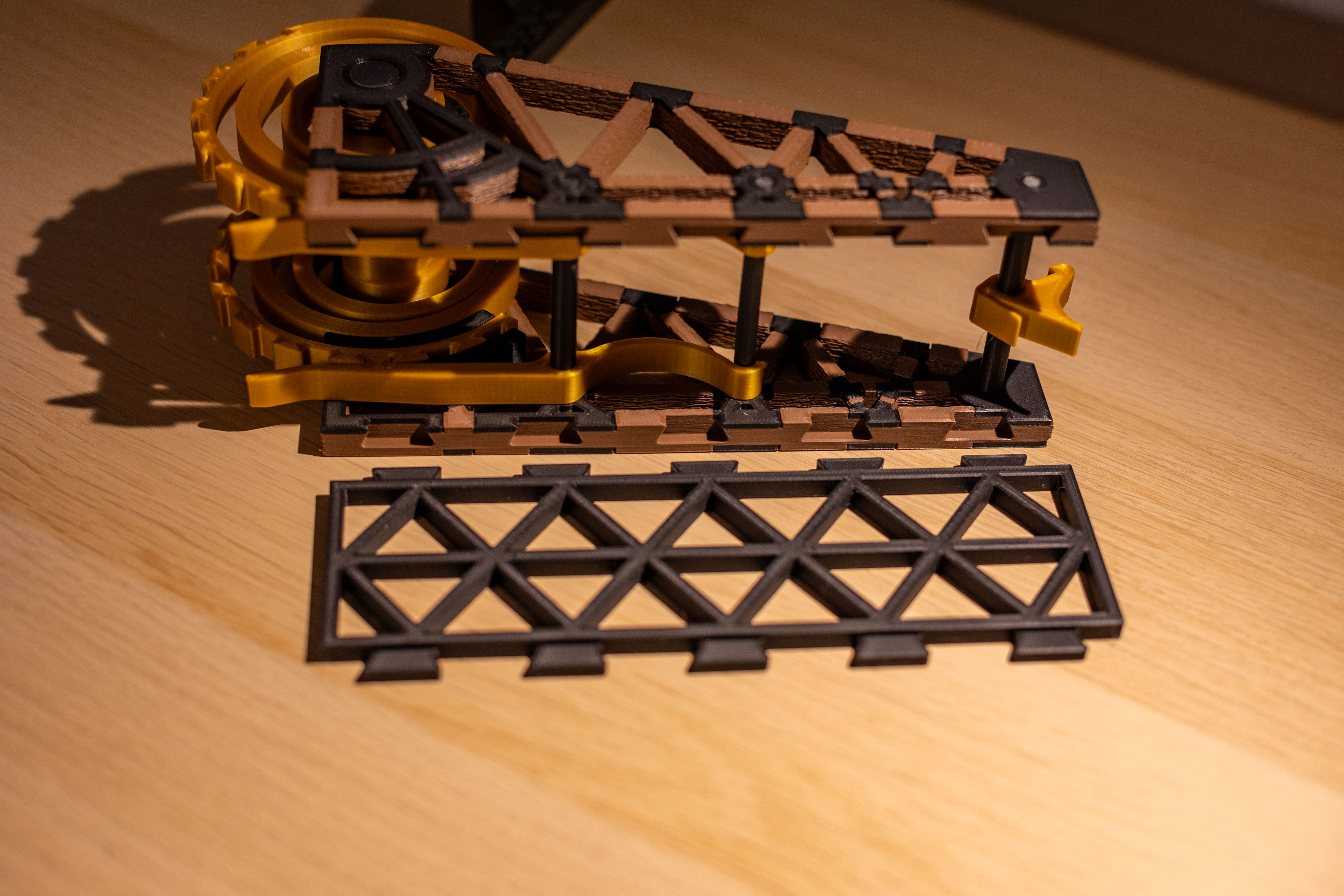 Torsion Spring Catapult with Adjustable Force by thegraylackey ...