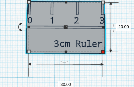 3cm Ruler FIXED! by hamburger | Download free STL model | Printables.com