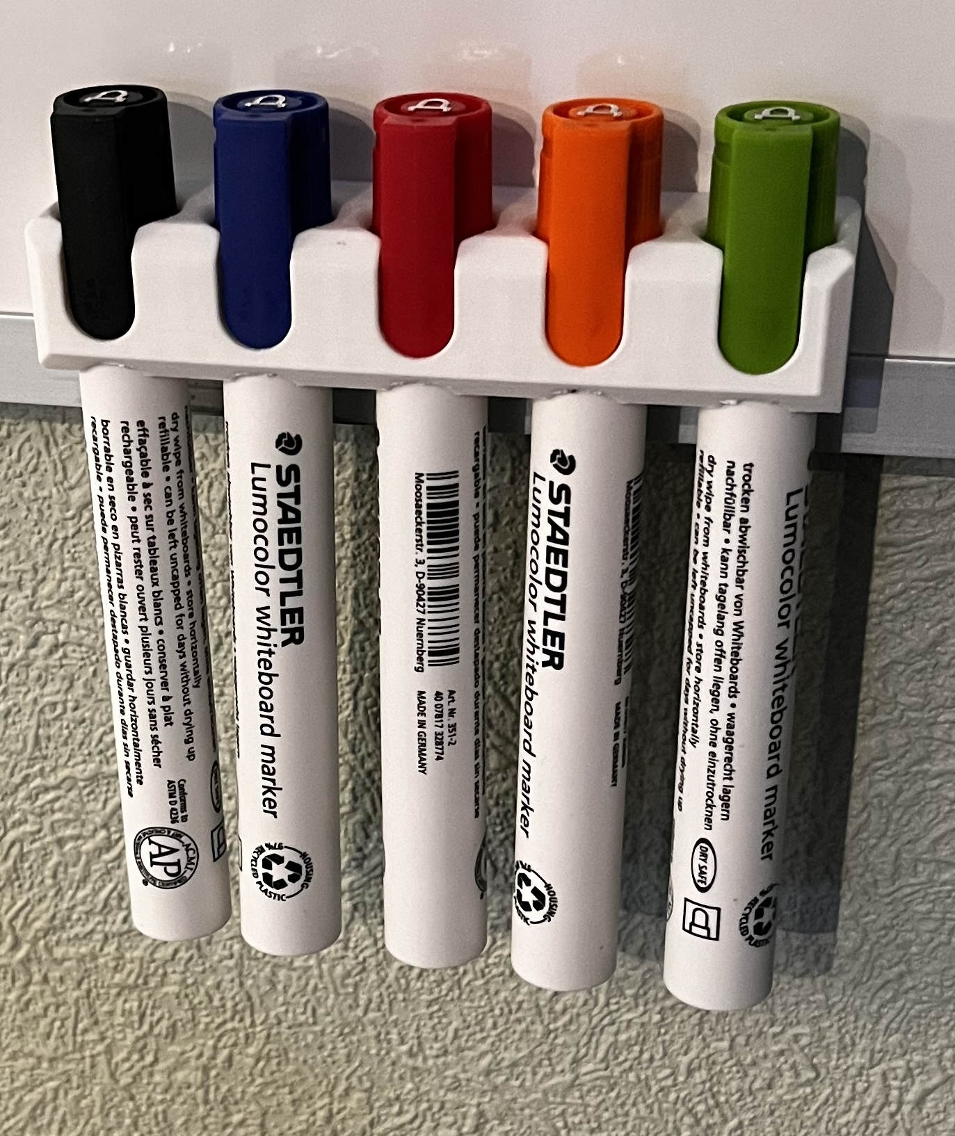 Magnetic Whiteboard Marker Holder for Staedler Lumocolor by ...