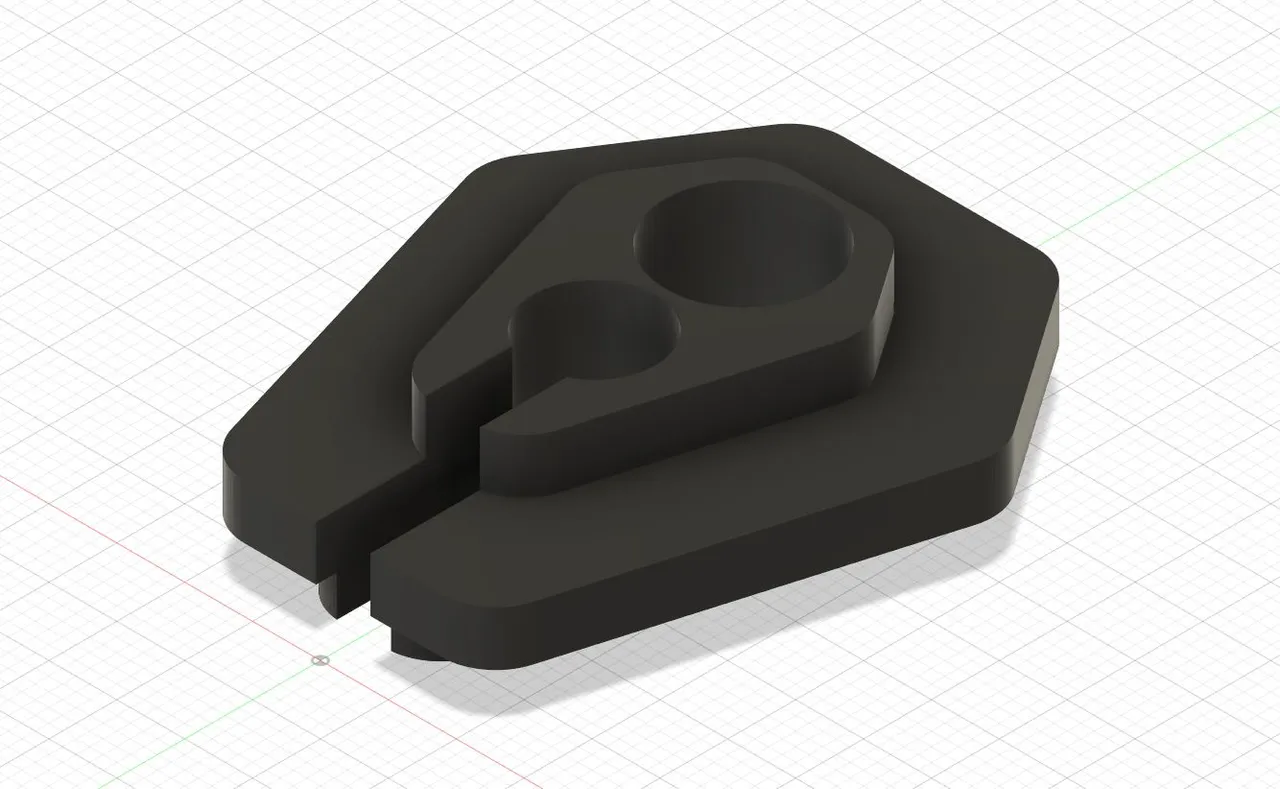 KLR 650 Blinker Stalk Delete by Mr spencer | Download free STL model ...