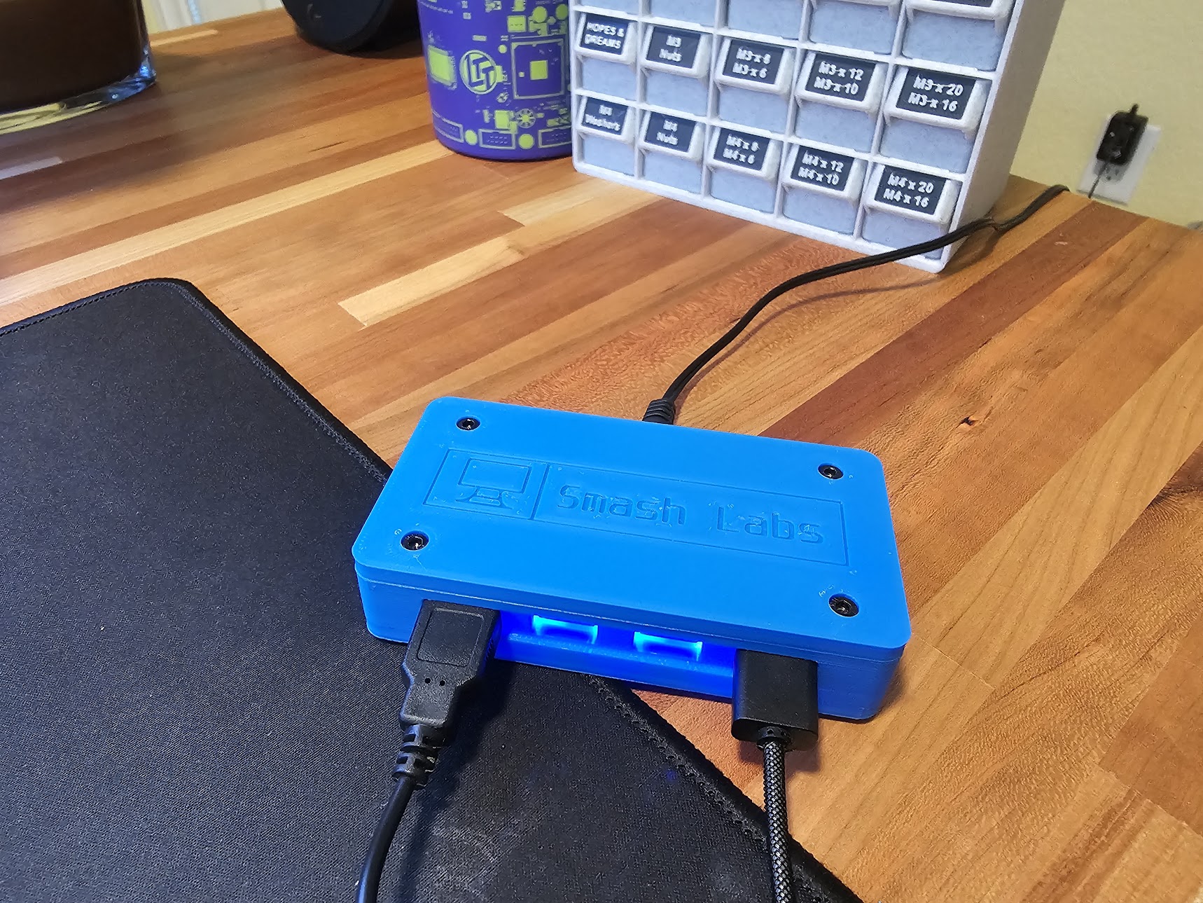 USB Power Distribution Board Box by Austin H. | Download free STL model ...