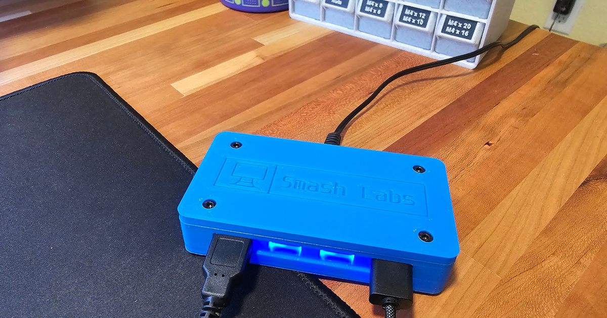 USB Power Distribution Board Box by Austin H. | Download free STL model ...