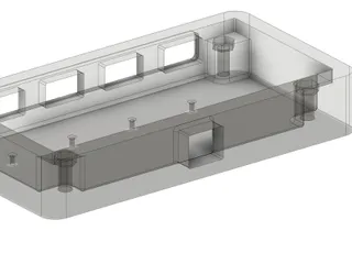 USB Power Distribution Board Box by Austin H. | Download free STL model ...
