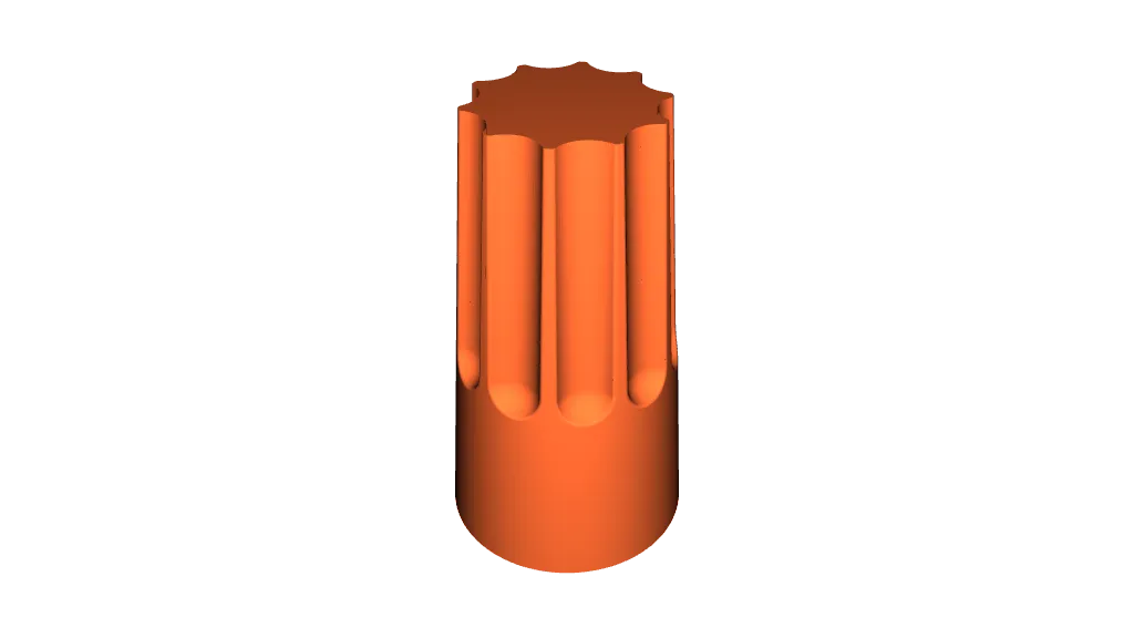 Vase Mode Wire Nut by TJ | Download free STL model | Printables.com