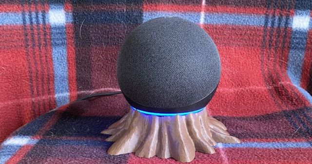 Tree Stump Alexa Echo Dot Pedestal - Dot 4 by rreibel | Download free ...