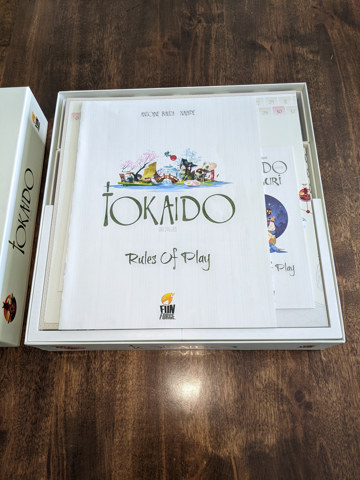 Tokaido + Expansions (Crossroads & Matsuri) Insert por Pirindirin ...