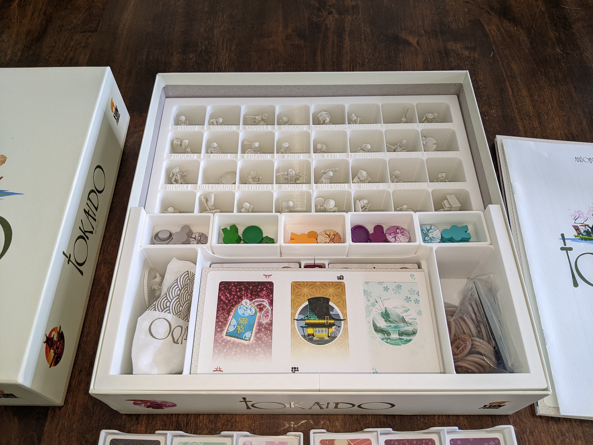 Tokaido + Expansions (Crossroads & Matsuri) Insert por Pirindirin ...