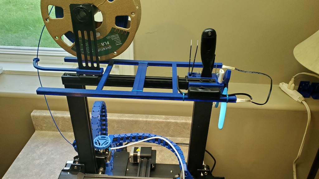 Ender 3 V2 Neo UniTak3D LED Bar by DougS2K | Download free STL model ...