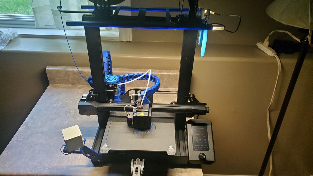 Ender 3 V2 Neo UniTak3D LED Bar by DougS2K | Download free STL model ...