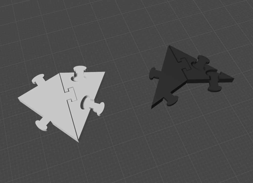 Flippable Robinson triangles (Penrose tiling variation) by Paul ...