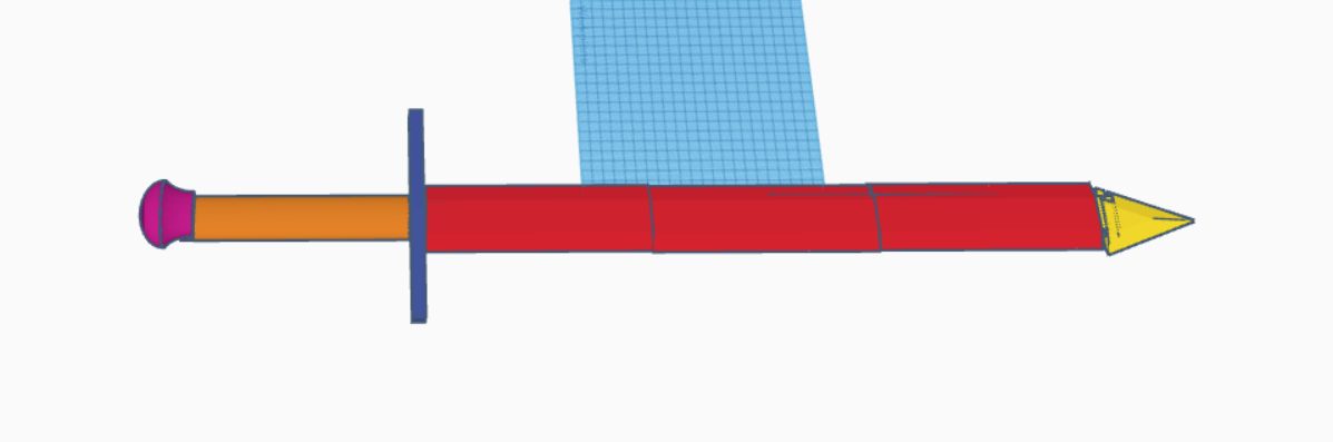 Modular sword by Silas Feldt | Download free STL model | Printables.com