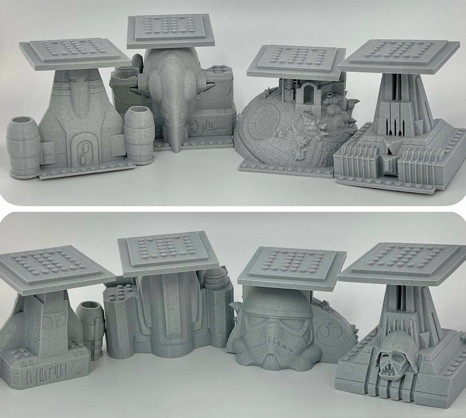 Lego Star Wars Helmet Display Stands by DVA Maker Studios | Printables ...