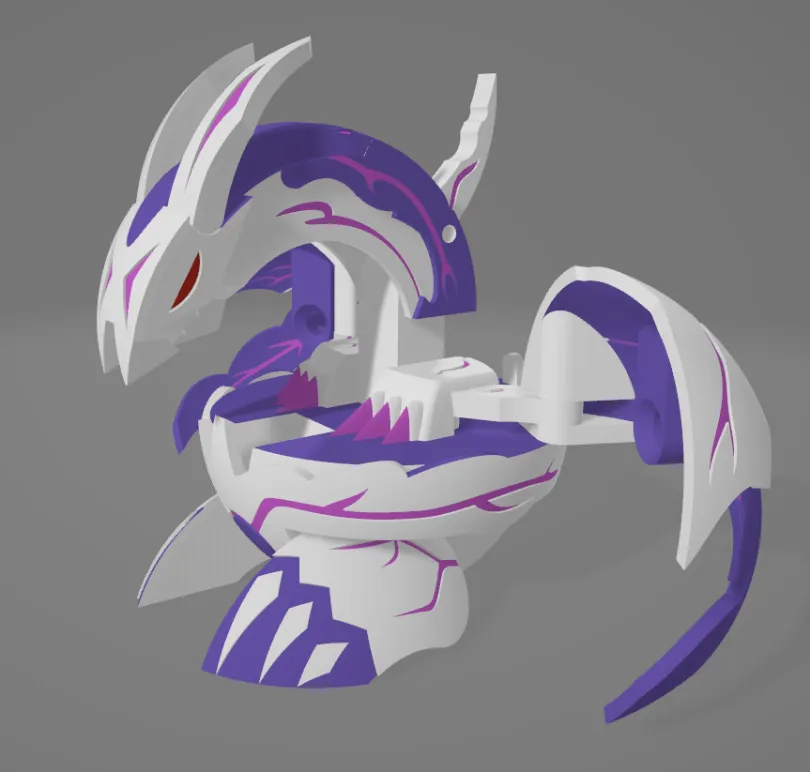 Silent Naga - Bakugan by NoShayminFeeding | Download free STL model ...