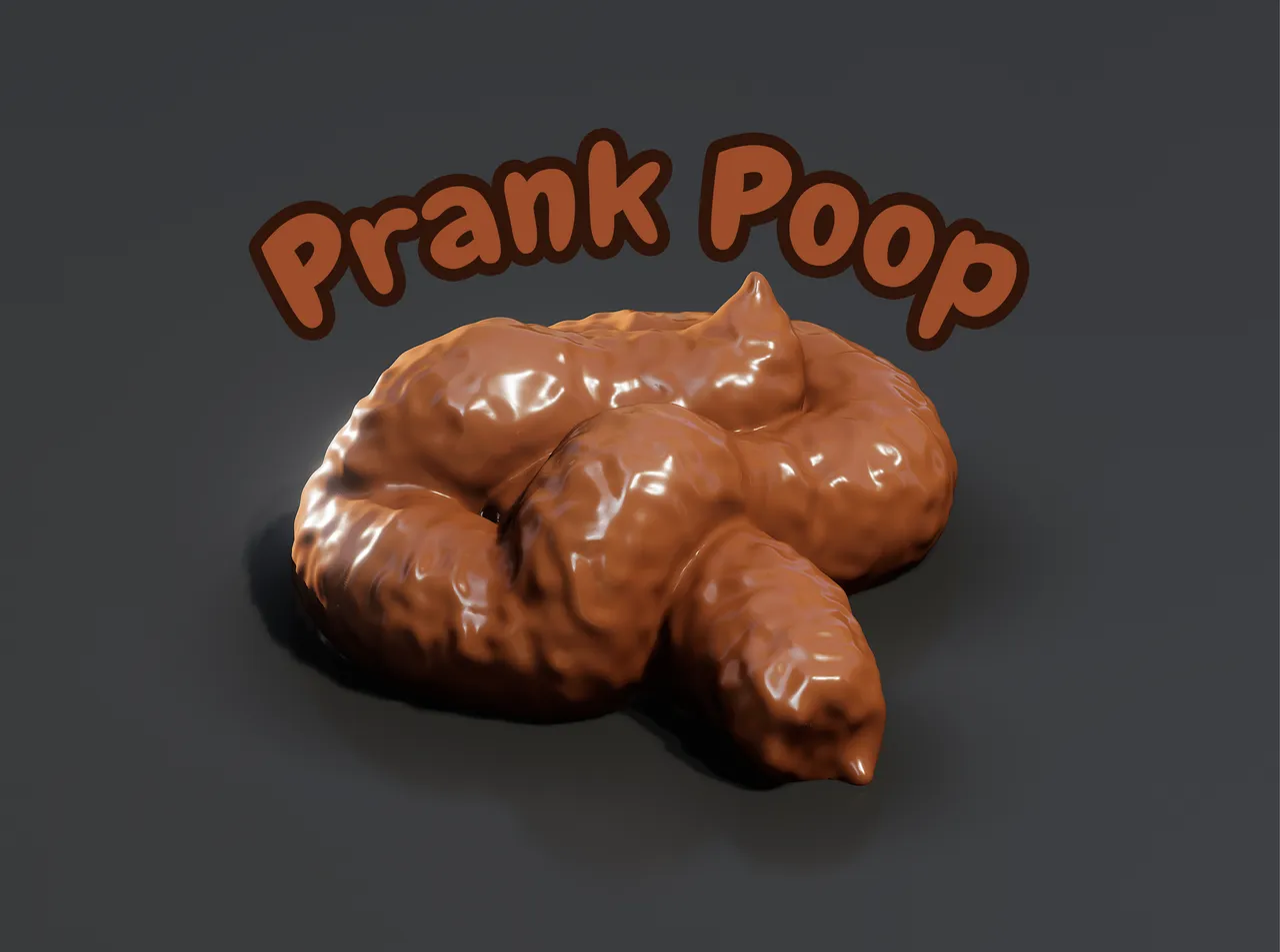 Prank poop by TJR Designs | Download free STL model | Printables.com